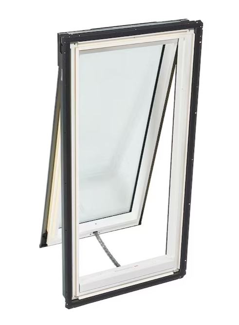 VELUX 21-in x 45.75-in Solar-powered Venting Deck Mount Skylight with – Super Arbor