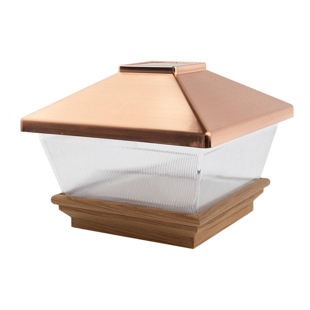 Deckorators 6-in x 6-in 6-Lumen 1-Watt Copper Battery-operated LED Out – Super Arbor