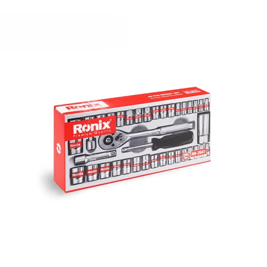 Ronix 40 PCS Cr-V Socket Sets – Super Arbor