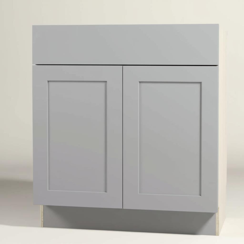 Hampton Bay Cambridge Gray Shaker Assembled Sink Base Cabinet - 30 in. – Super Arbor