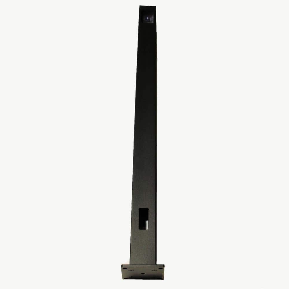Vista 36 in. H x 2.5 in. W Black Aluminum Top Stair Post for Stair Rai – Super Arbor
