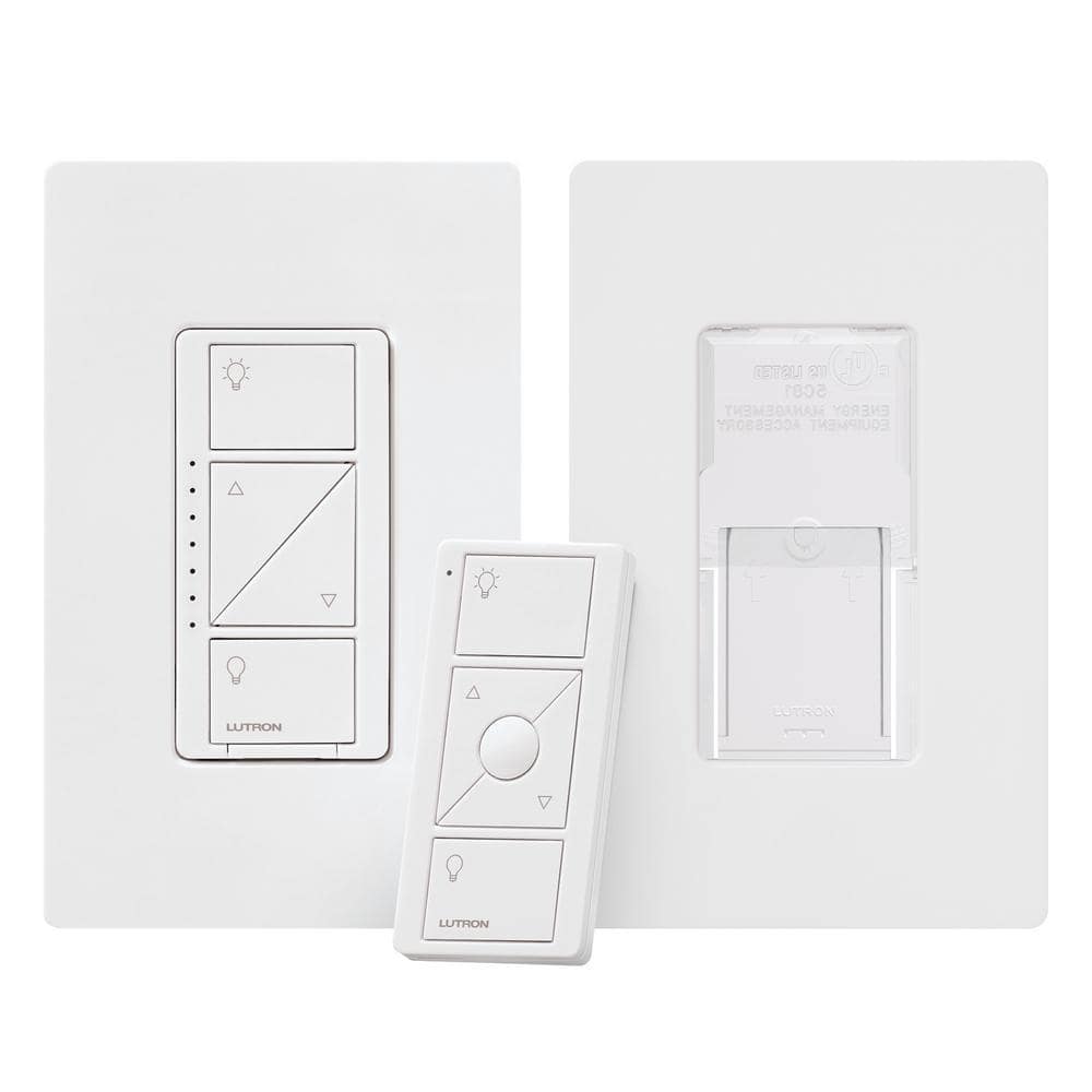 Lutron Caseta Smart Dimmer Switch and Pico Remote 3 Way Mounting Kit, – Super Arbor