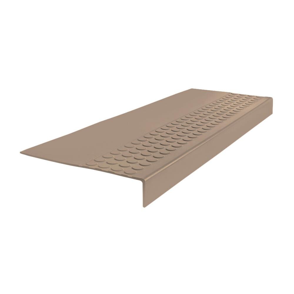 Flexco #550 Series 12-in x 48-in Dark Beige Stair Tread – Super Arbor
