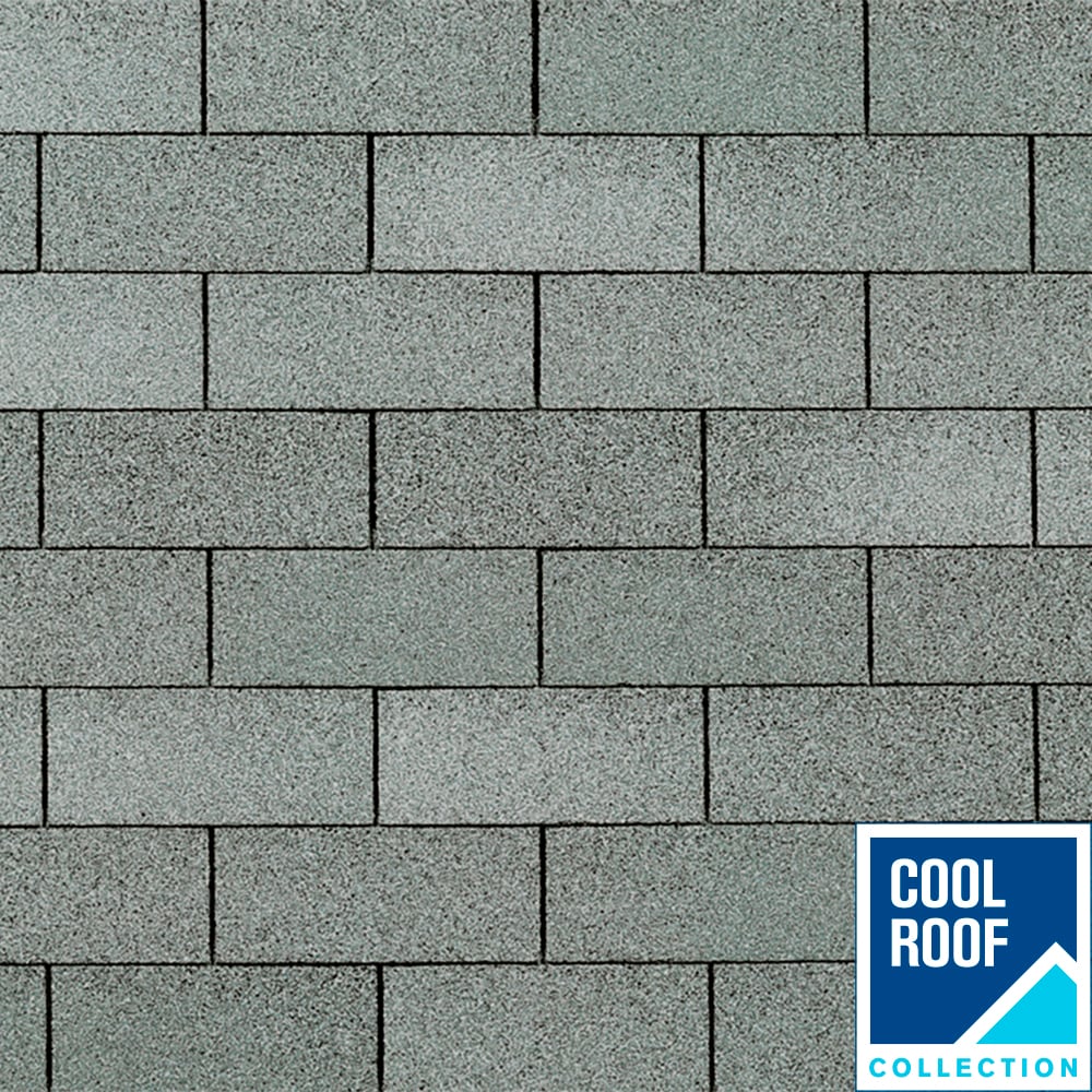 Owens Corning Supreme 33.33-sq ft Aspen Gray 3-Tab Roof Shingles ...