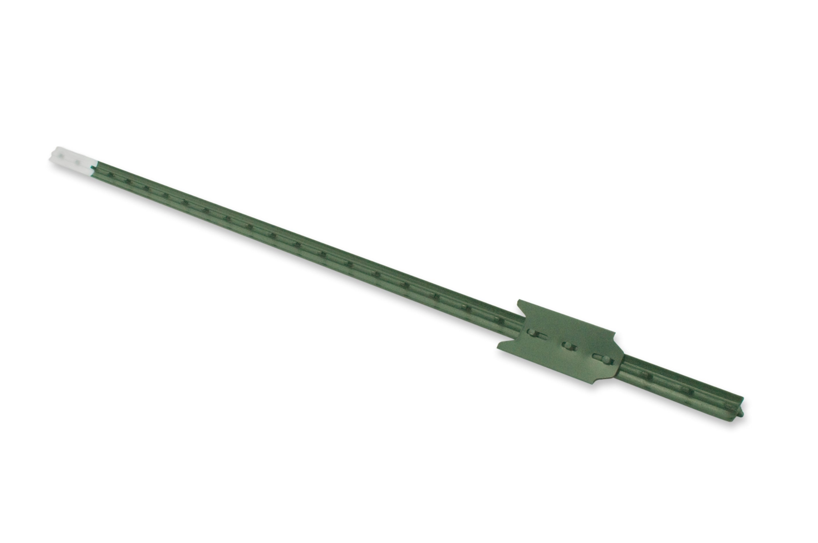 T-Post W/P 1.33 8 Ft. 0 In. GRN UPC 96-in Green Steel T-post For Multi ...