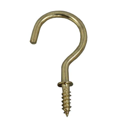 Project Source Brass Steel Cup Hooks, 4-Pack – Super Arbor