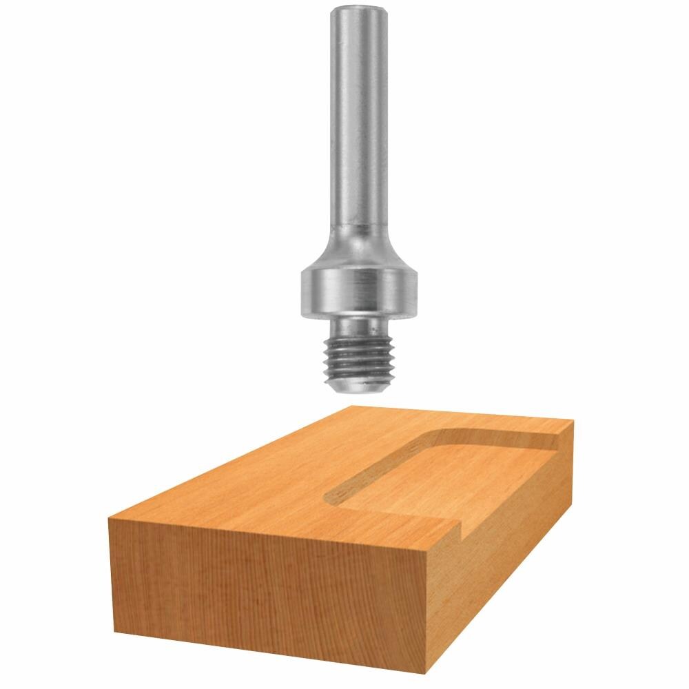 Bosch High-Speed Steel Arbor Lock Mortising Router Bit, 1/4-in Shank ...