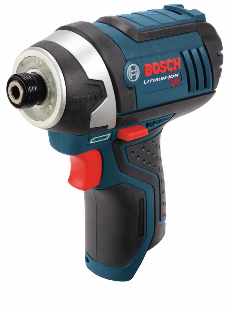 Bosch 12-Volt Max 1/4-in Variable Speed Cordless Impact Driver, Bare T ...