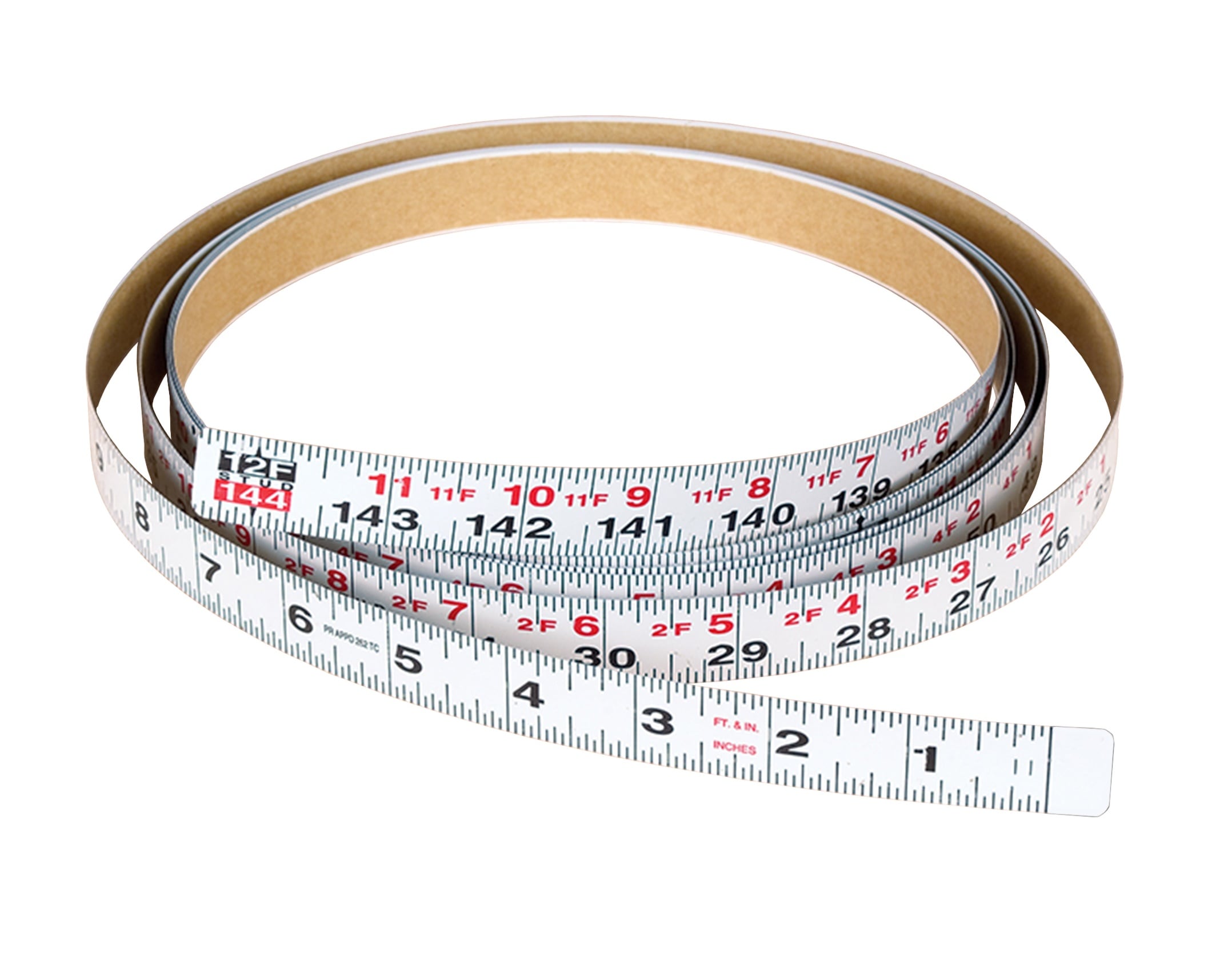 DELTA Adhesive-Backed Measuring Tape, 12-ft Left-Handed, 3/4-in Wide ...