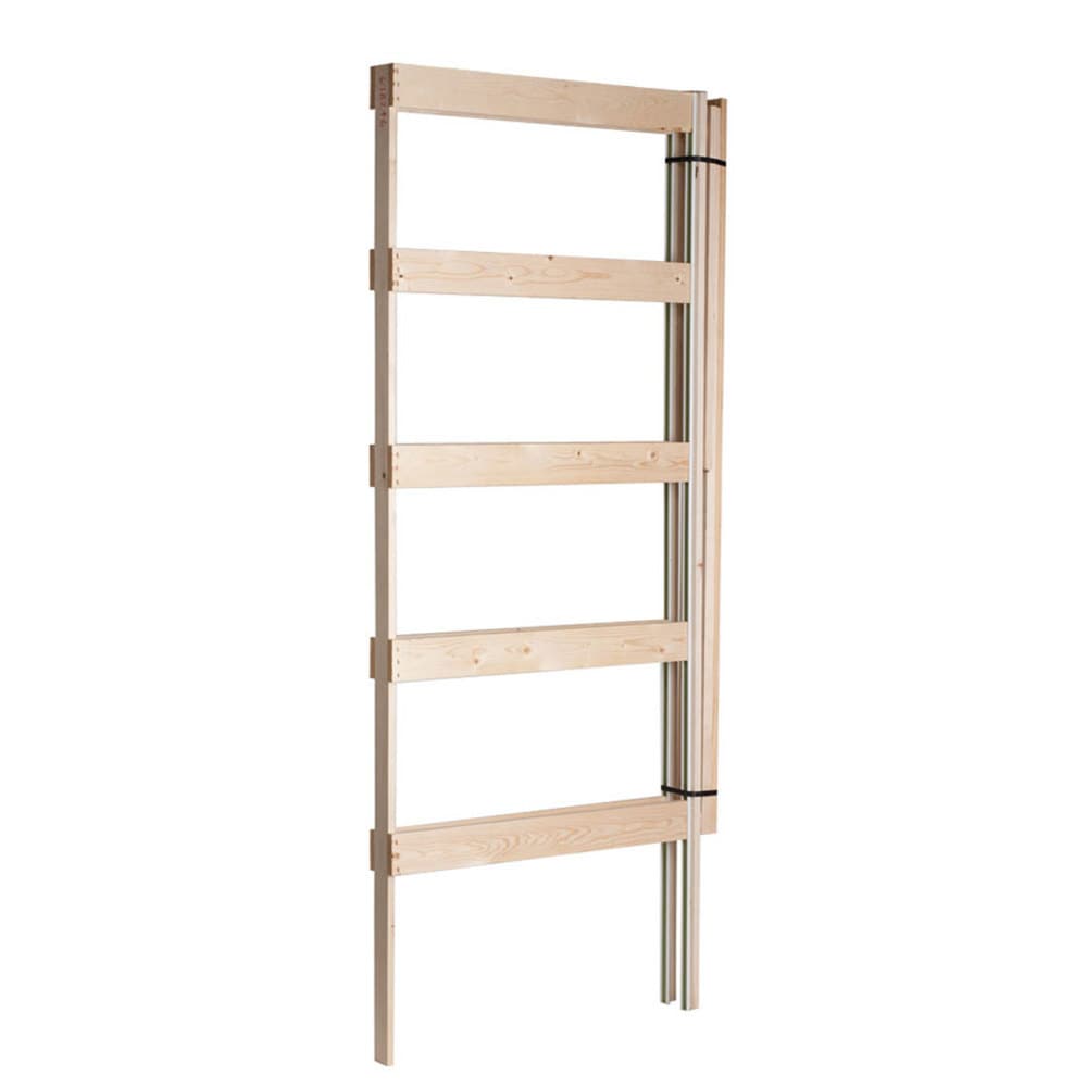Masonite 30-in x 80-in Pocket Door Frame with Track and Hardware ...