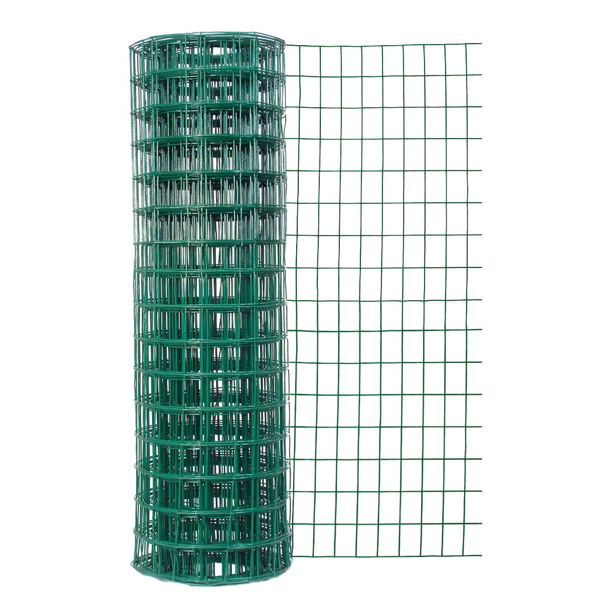 GARDEN CRAFT 50-ft Green PVC Coated Steel Welded Wire Rolled Fencing w ...