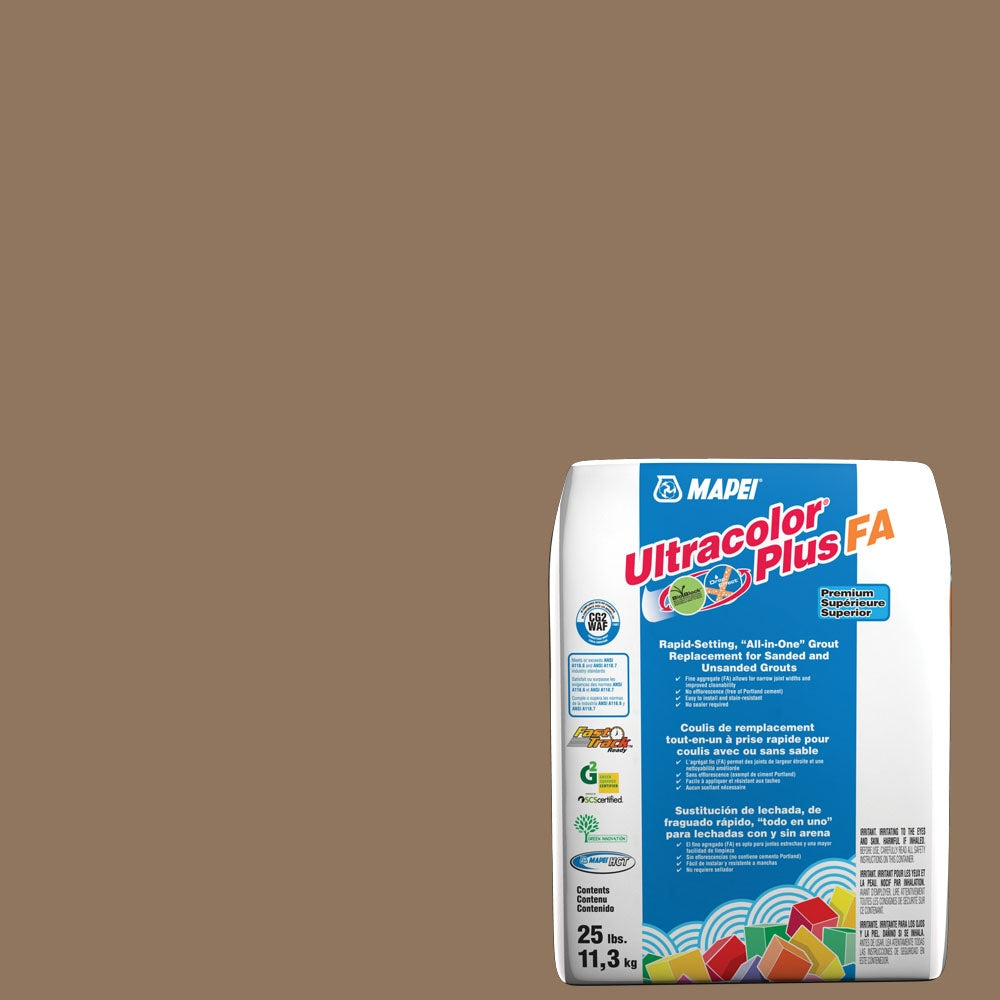 MAPEI Ultracolor Plus FA Grout, 111 Hickory, 25 lbs – Super Arbor
