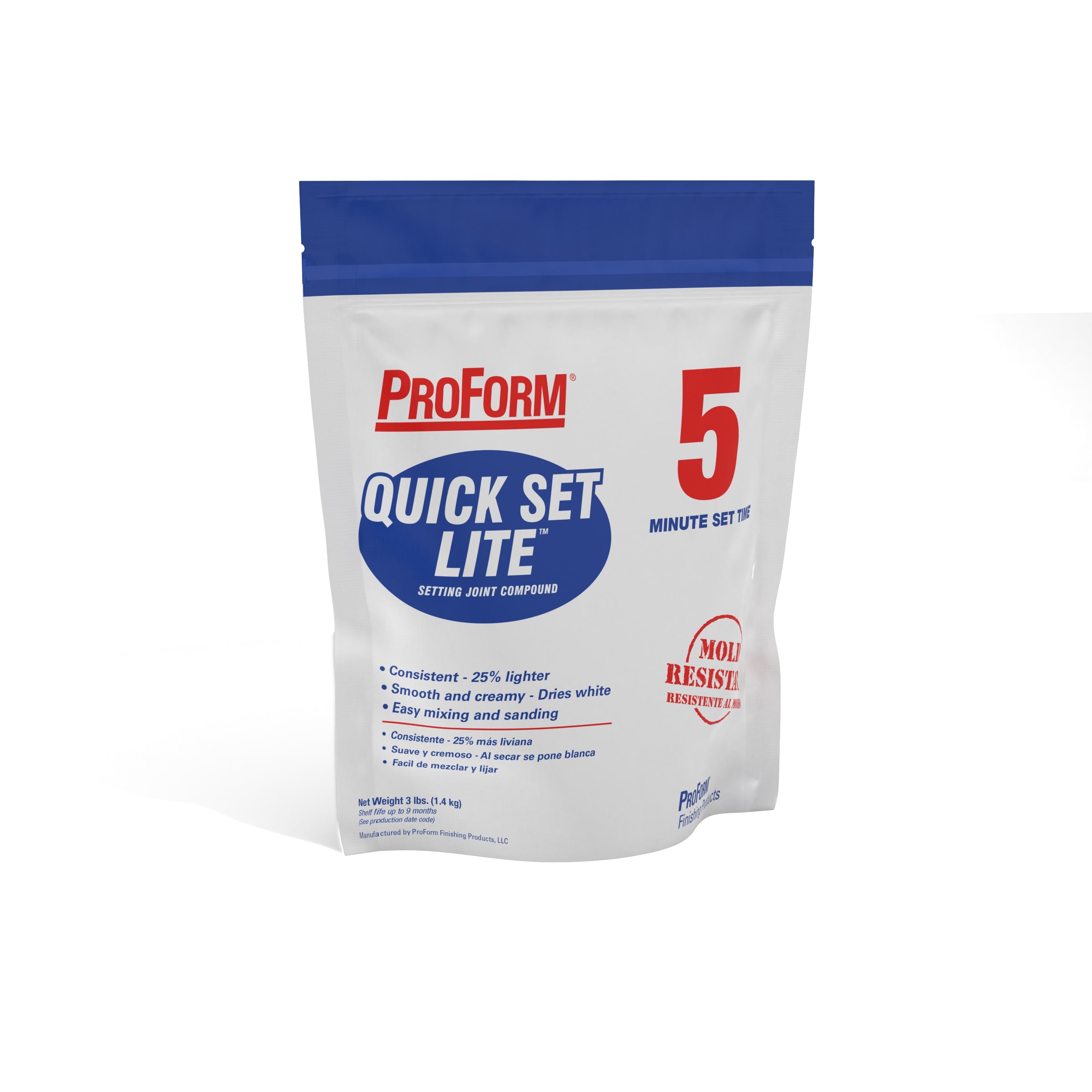 ProForm Quick Set Lite 3-lb 5-Minutes Set Time Lightweight Drywall Joi ...