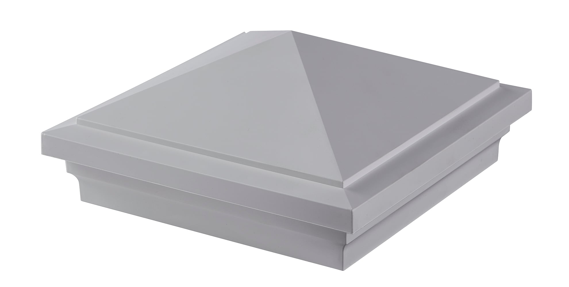 Fiberon 5-in x 5-in Tranquil White PVC Deck Post Cap – Super Arbor