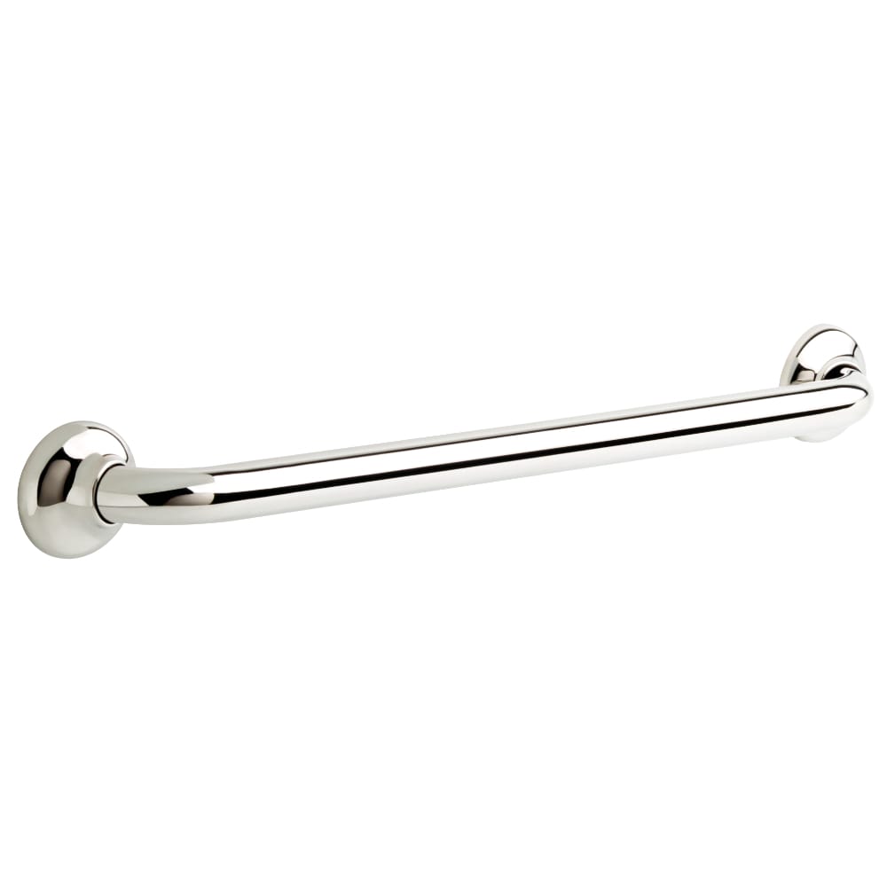 Delta 16-in Peened & Bright Stainless Wall-Mount ADA-Compliant Grab Ba ...
