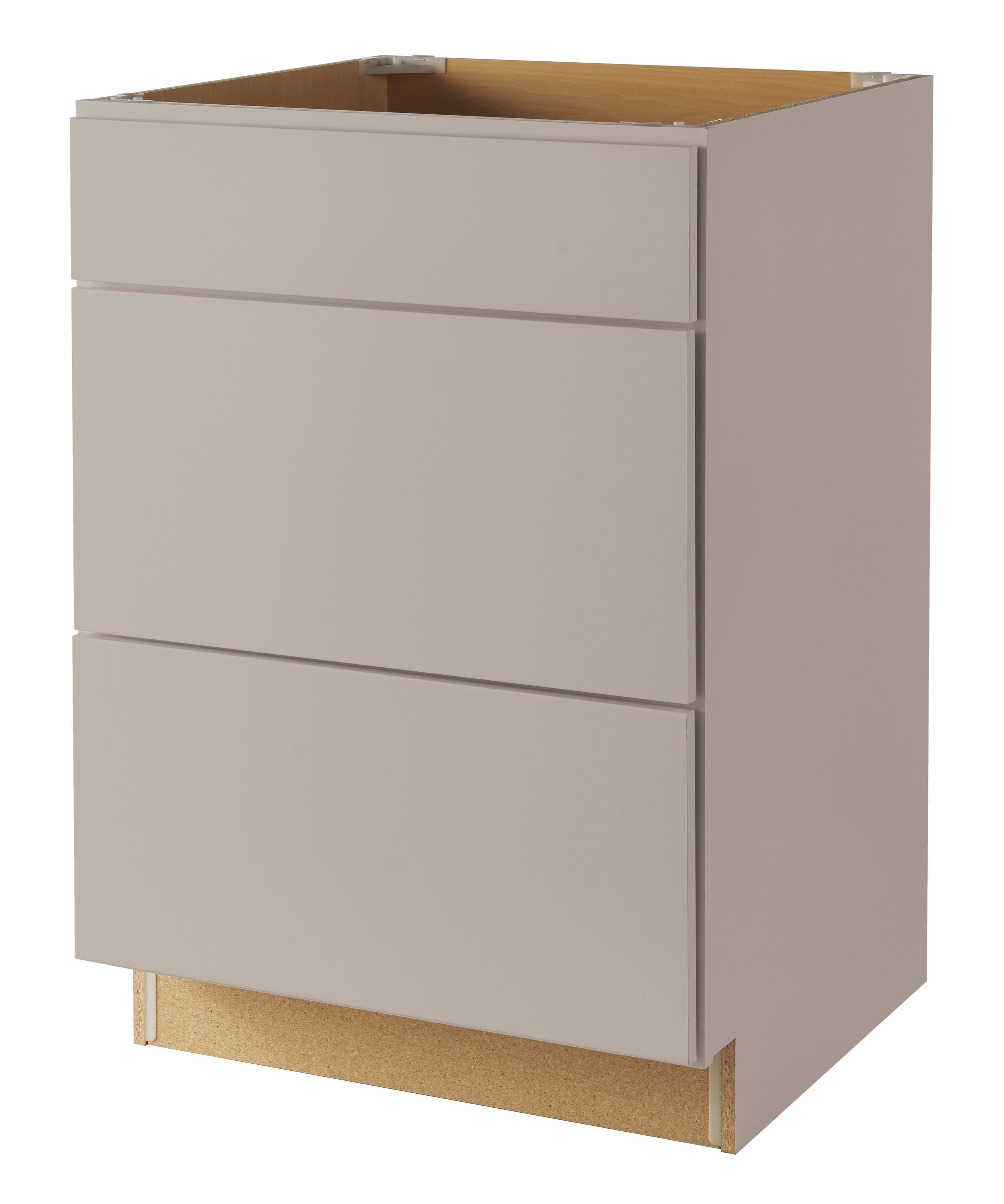 Diamond NOW Wintucket 24-in W x 35-in H x 23.75-in D Cloud Gray 3-Draw ...