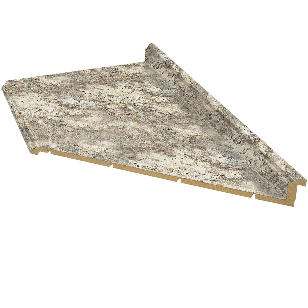 VT Dimensions Formica 10-ft x 25.5-in Cafe Azul Right-Hand Miter-Cut L ...