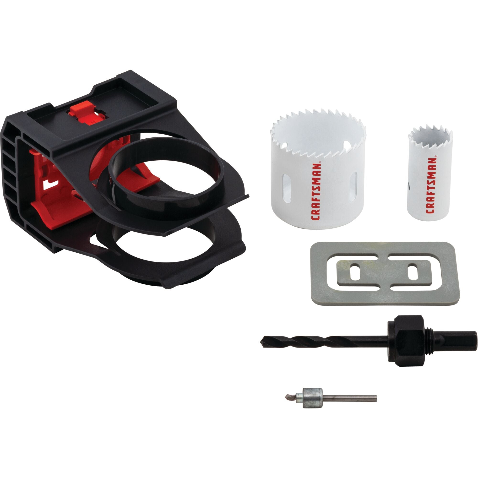 CRAFTSMAN 7-Piece Bi-Metal Arbored Door Lock Hole Saw Kit – Super Arbor