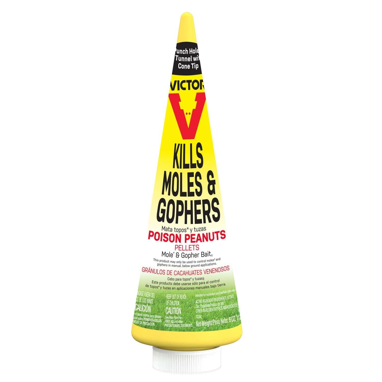 Victor Toxic Poison Peanuts Pellets For Gophers and Moles 6 oz – Super ...
