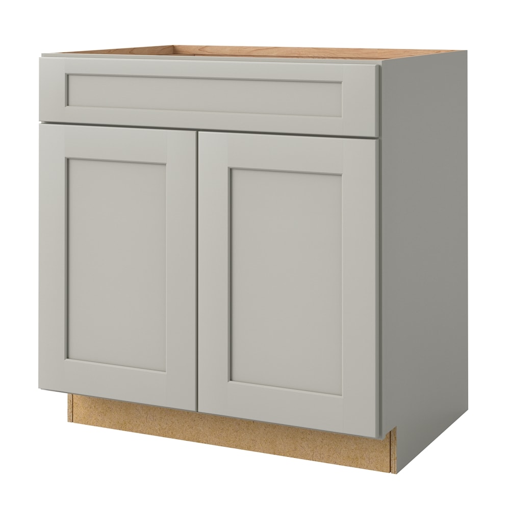 allen + roth Stonewall 33-in W x 34.5-in H x 24-in D Stone 1-Drawer Ba ...