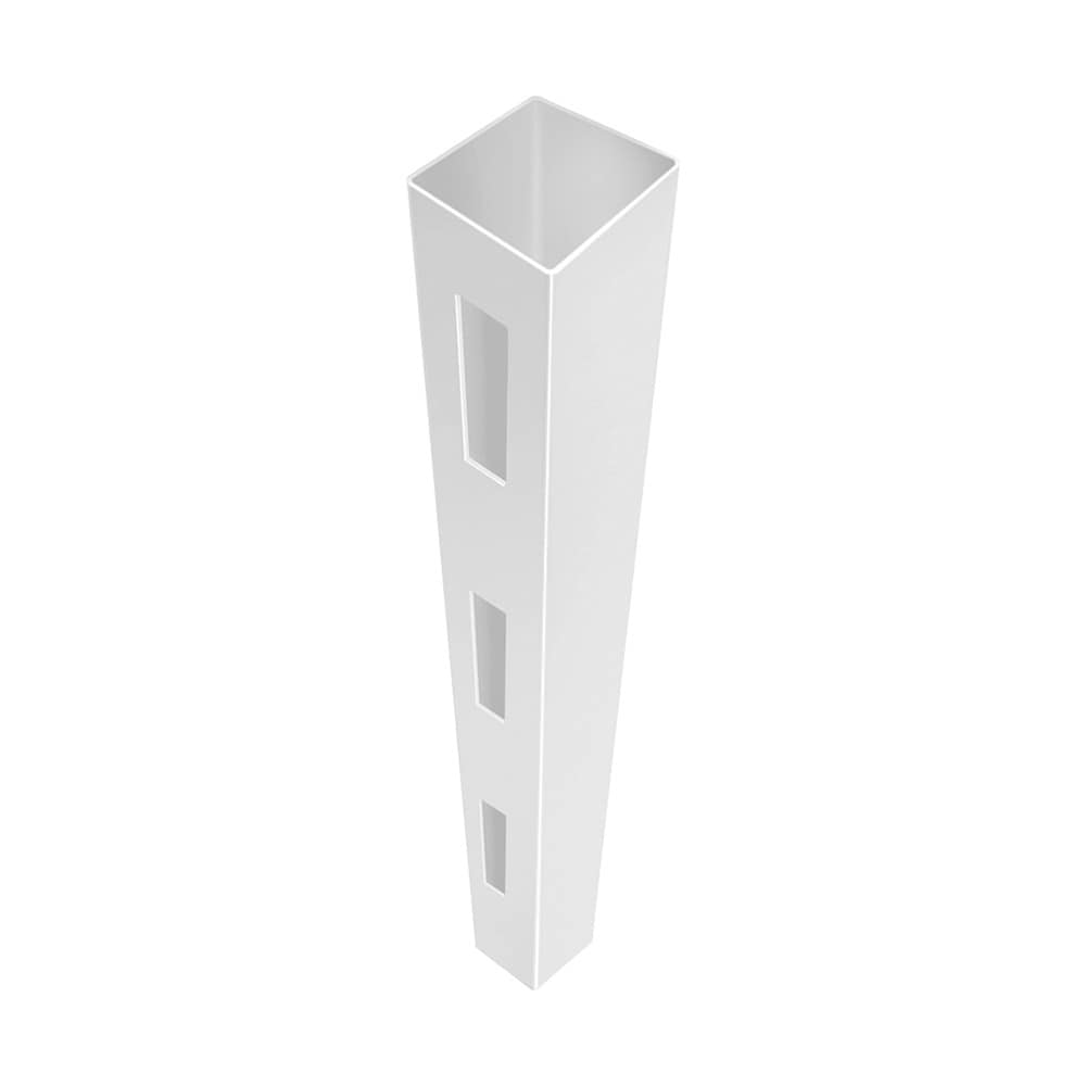Freedom Post and Rail 7-ft H x 5-in W White Vinyl End Fence Post (Unas ...