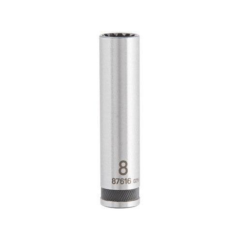 Kobalt Universal Metric 1/4-in Drive Spline 8mm Deep Socket – Super Arbor