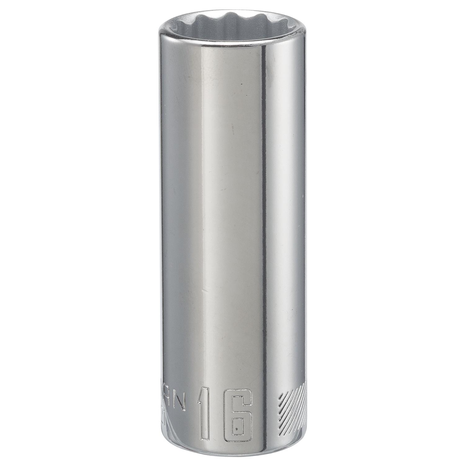 Craftsman 16mm Metric Deep Socket - 3/8" Drive, 12 Point – Super Arbor