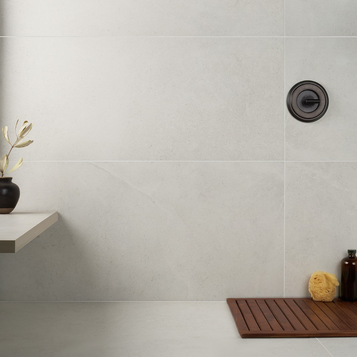 Lux Tile New Rock Perla White Matte Porcelain Tile 24x48 – Super Arbor