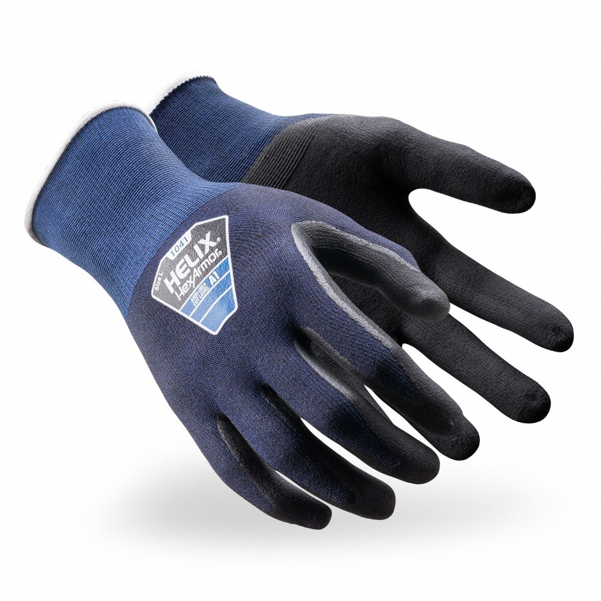 HEXARMOR Helix GP Foam Nitrile Palm Dipped Gloves - S – Super Arbor