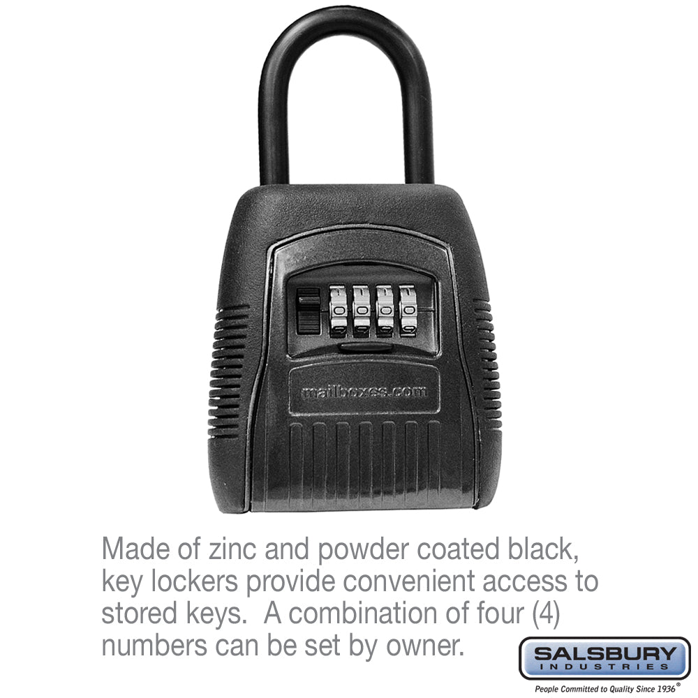 Key Locker with Shackle Style - Secure Combination Lock for Keys ...