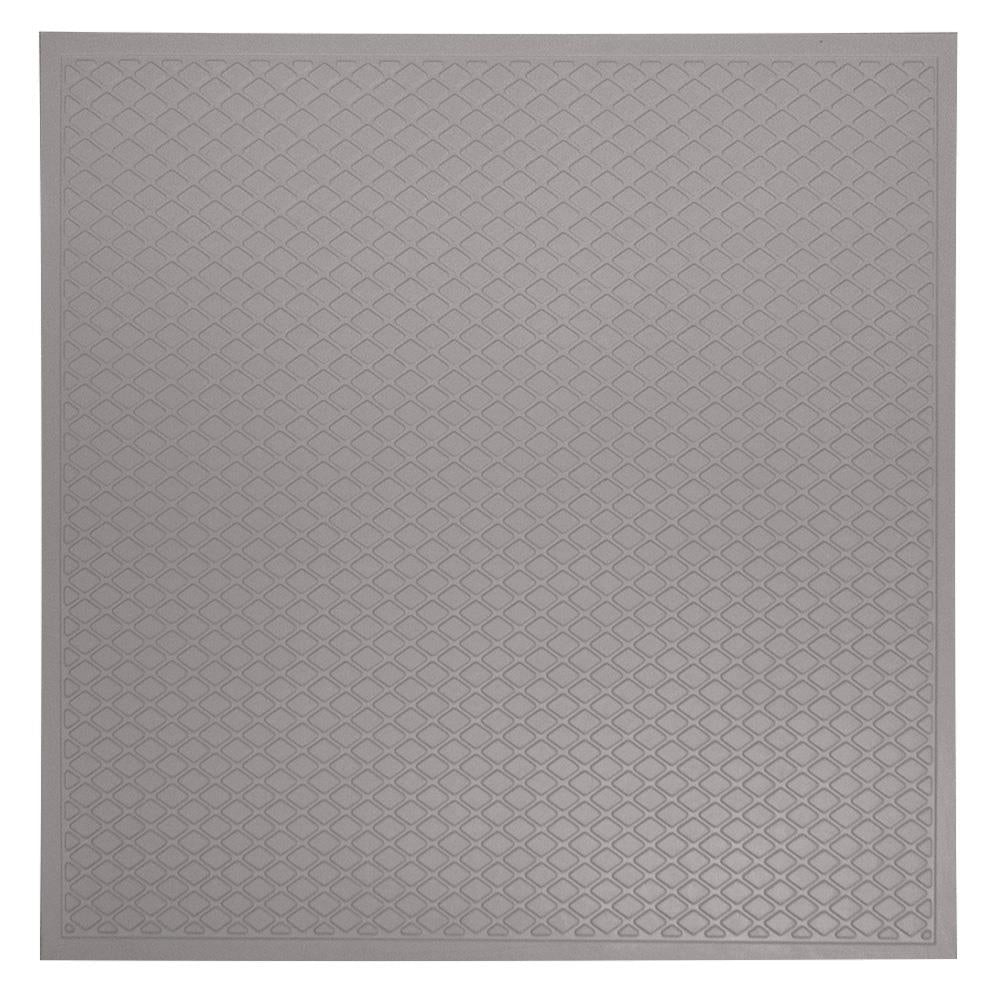 Flexco Rubber Tile Pebble 24-in x 24-in Vinyl Tile Flooring (5.06-sq f ...