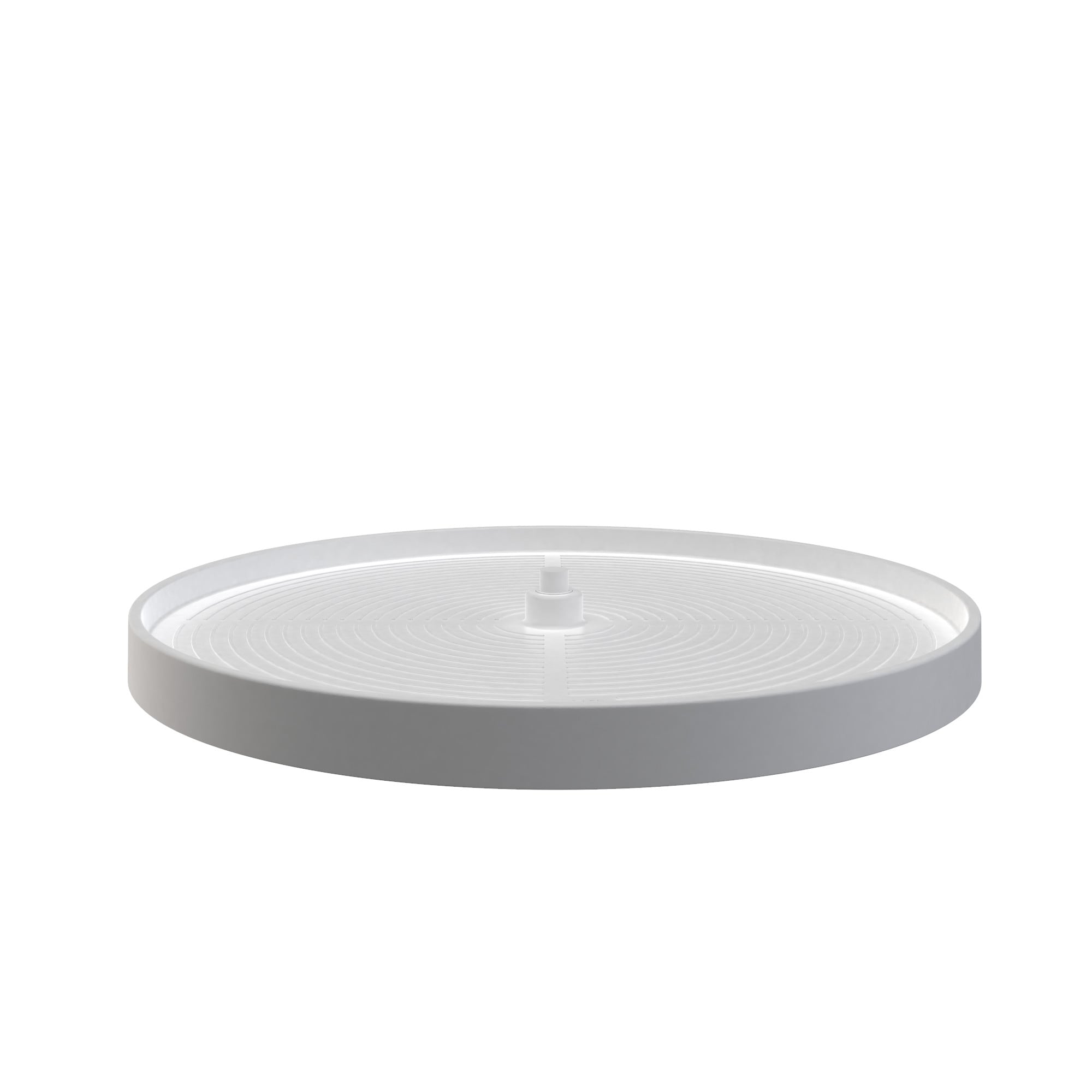 Rev-A-Shelf 28-in White Polymer Full-Circle Lazy Susan (Bottom-Mount ...