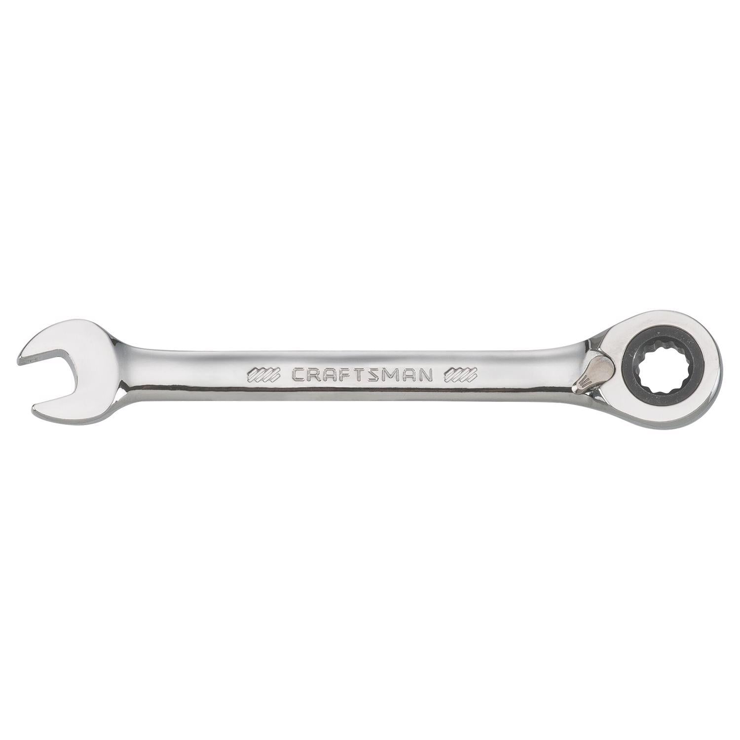 Craftsman 11/32 in. 12 Point SAE Ratcheting Combination Wrench – Super ...