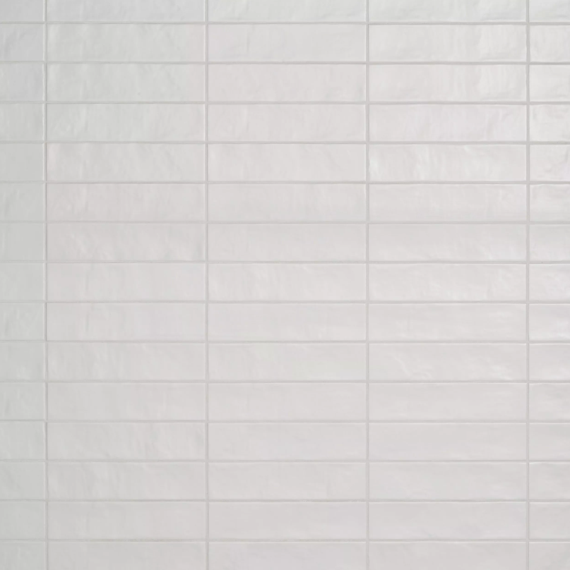 Matte White Brick Ceramic Tile – Super Arbor