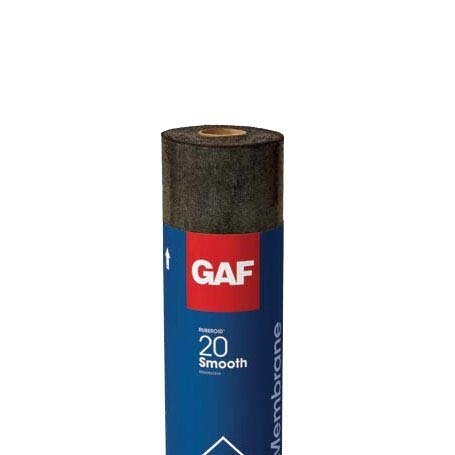 GAF RUBEROID® 20 Smooth SBS Modified Bitumen Membrane Roll, 1.5 Square ...