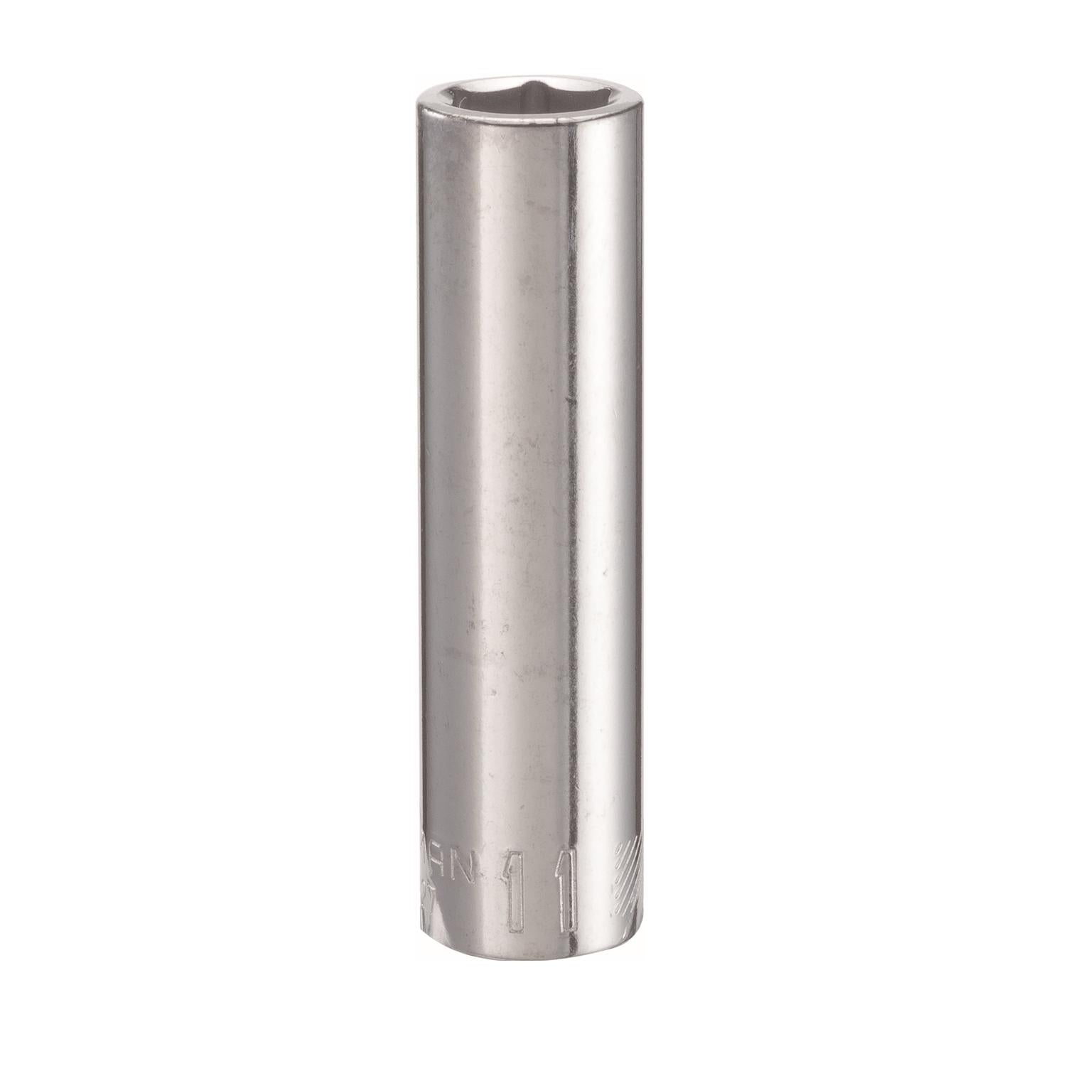 Craftsman 11mm Metric 6-Point Deep Socket, 3/8-inch Drive – Super Arbor
