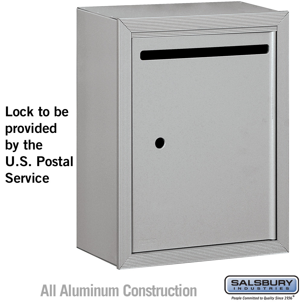 Surface Mounted Aluminum Letter Box with USPS Access – Super Arbor