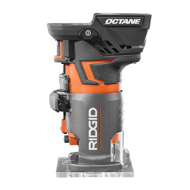 18-Volt OCTANE Cordless Brushless Compact Fixed Base Router with 1/4 i ...