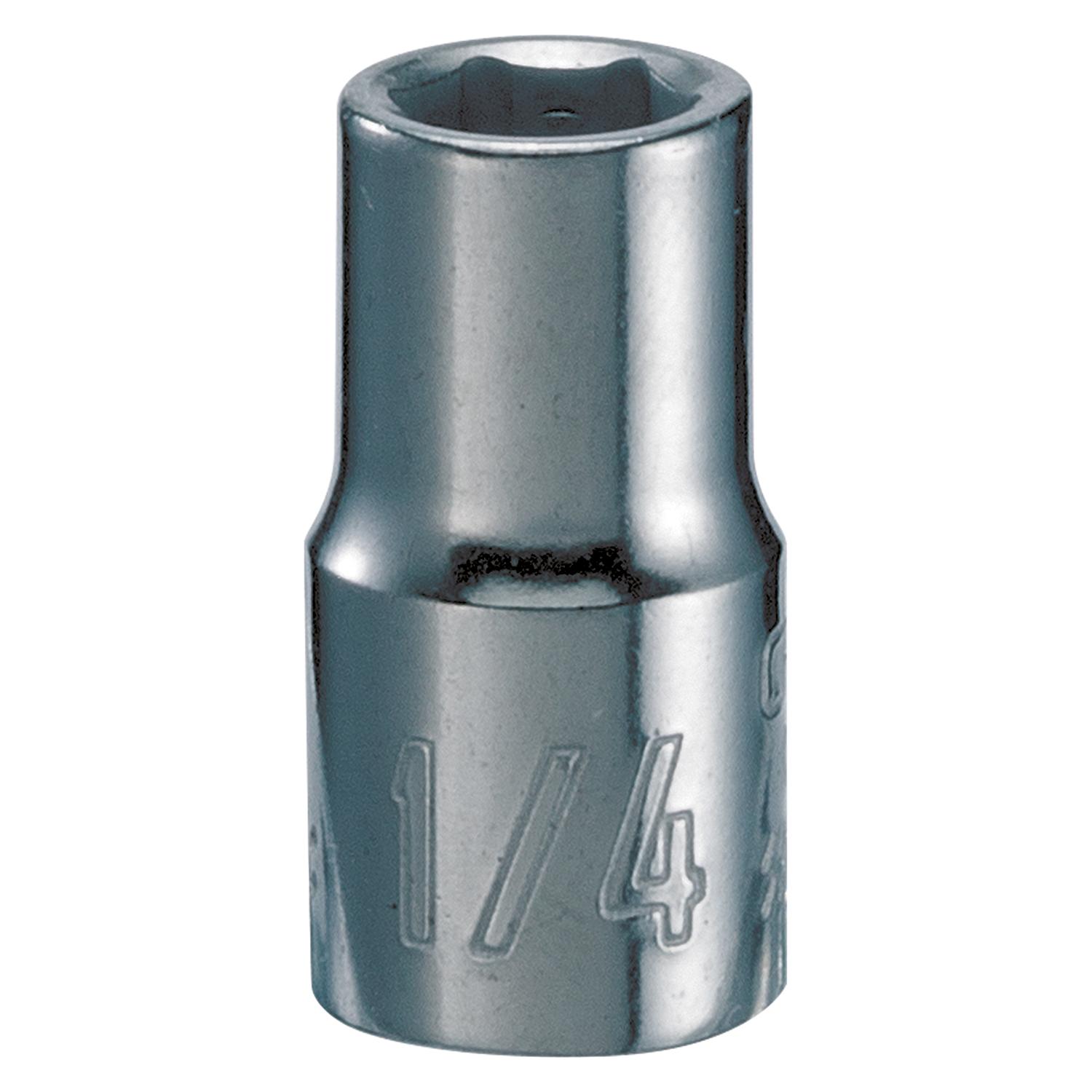 Craftsman 1/4 in. SAE 6 Point Standard Shallow Socket – Super Arbor