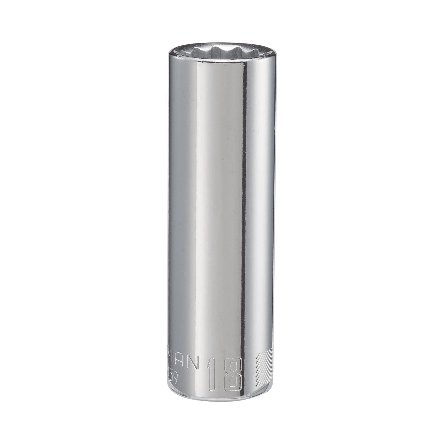 Craftsman 18mm Deep Socket, 1/2 in. Drive, 12 Point – Super Arbor