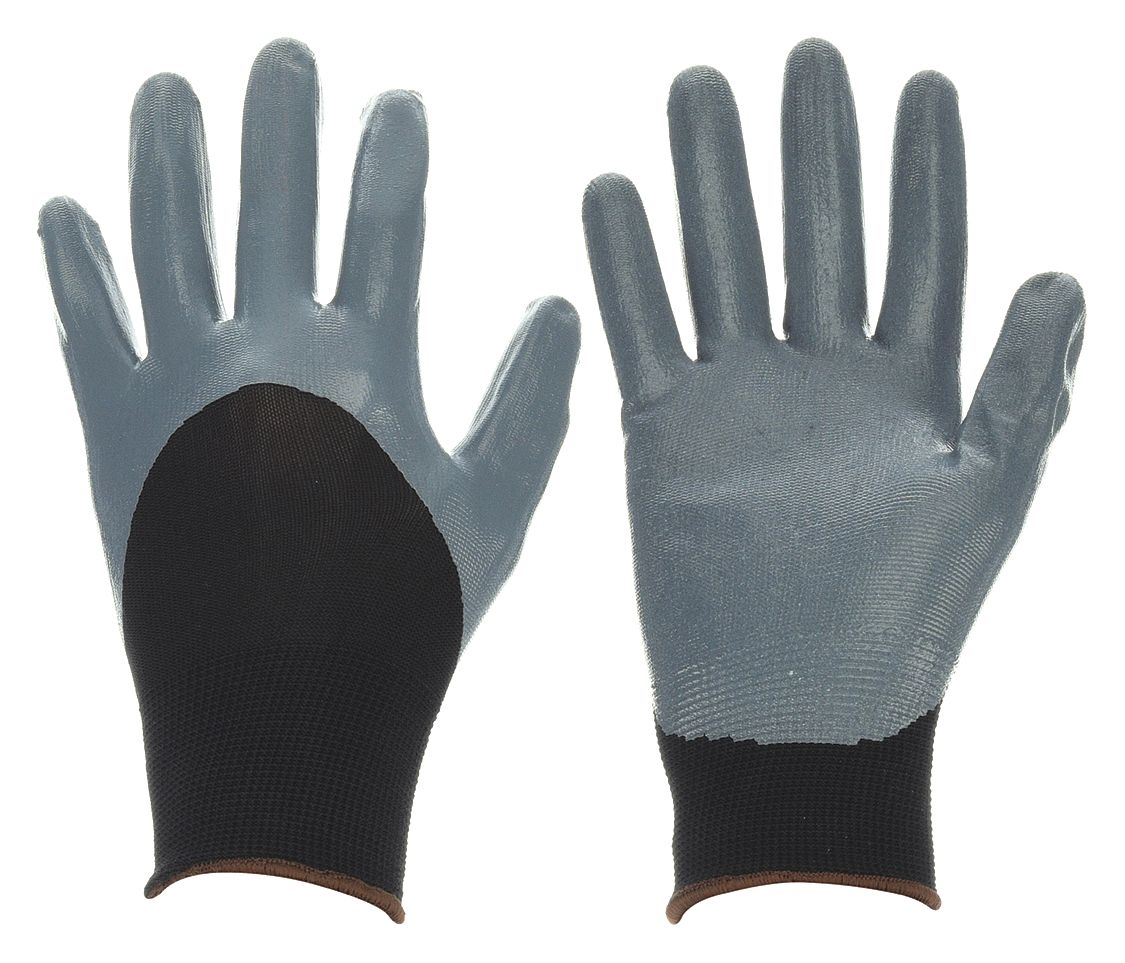 CONDOR Nitrile Coated Work Gloves - Large, Abrasion Level 4 – Super Arbor