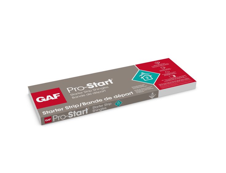 GAF Pro-Start 120 ft. Eave & Rake Roofing Starter Strip Shingles ...