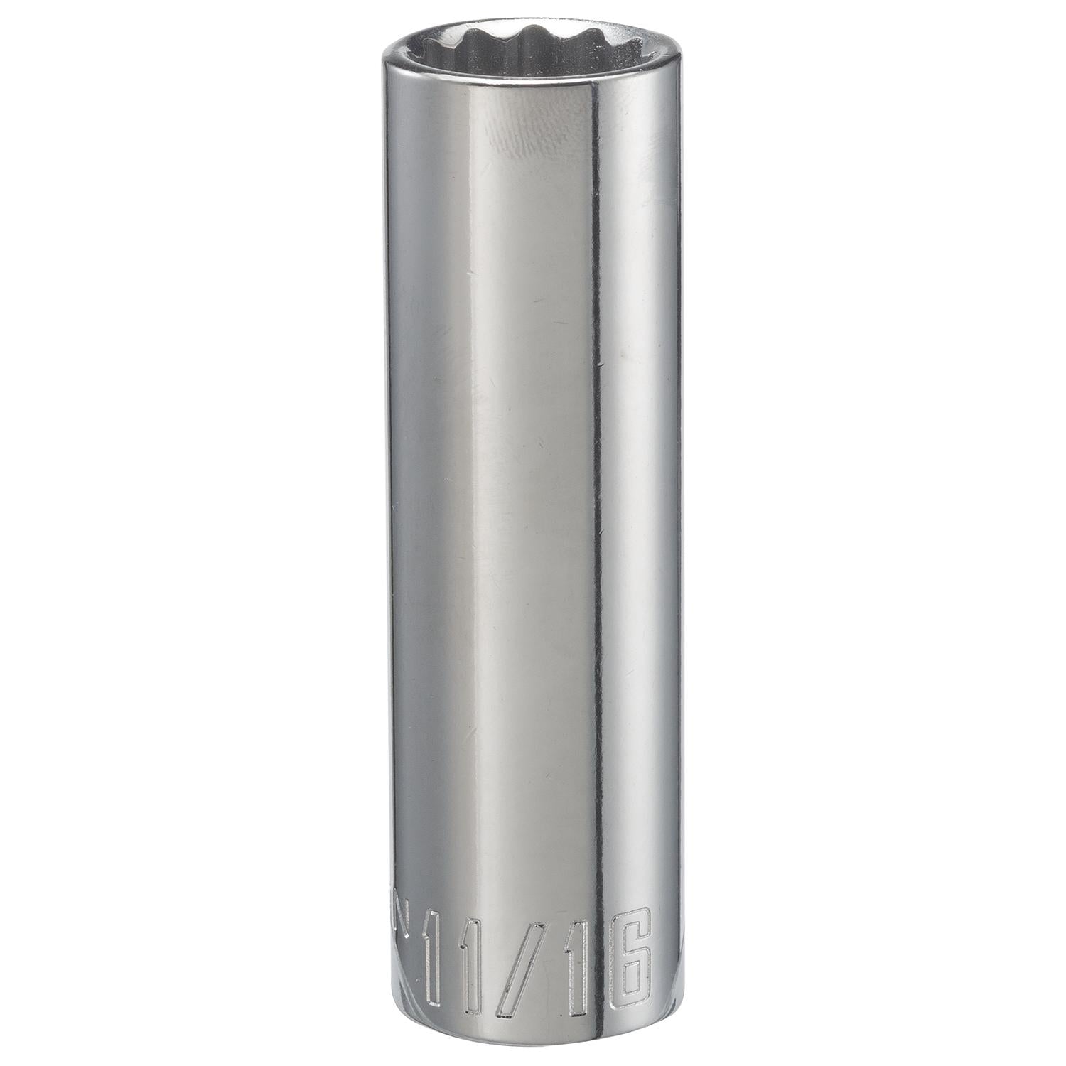 Craftsman 11/16 in. SAE 12 Point Deep Socket, 1/2 in. Drive – Super Arbor