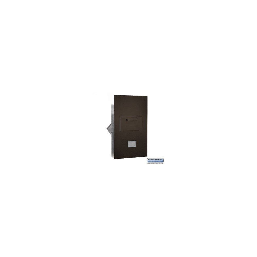 Bronze Rear Loading Mailbox Collection Unit for 6-Door High 4B+ Units ...