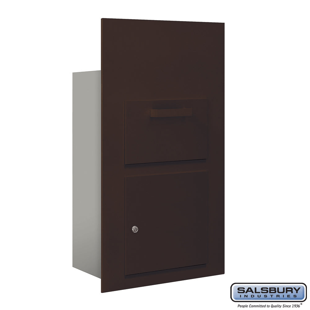 Bronze Collection Unit for 6 Door High Mailbox Units - Front Loading ...
