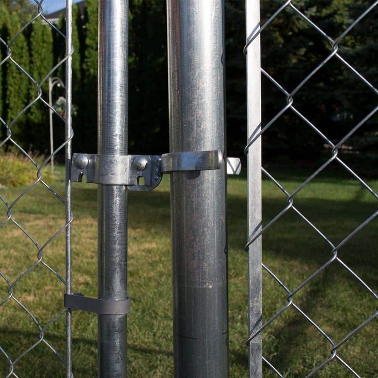 Everbilt Chain Link Fence 58 in. Galvanized Steel Tension Bar – Super Arbor
