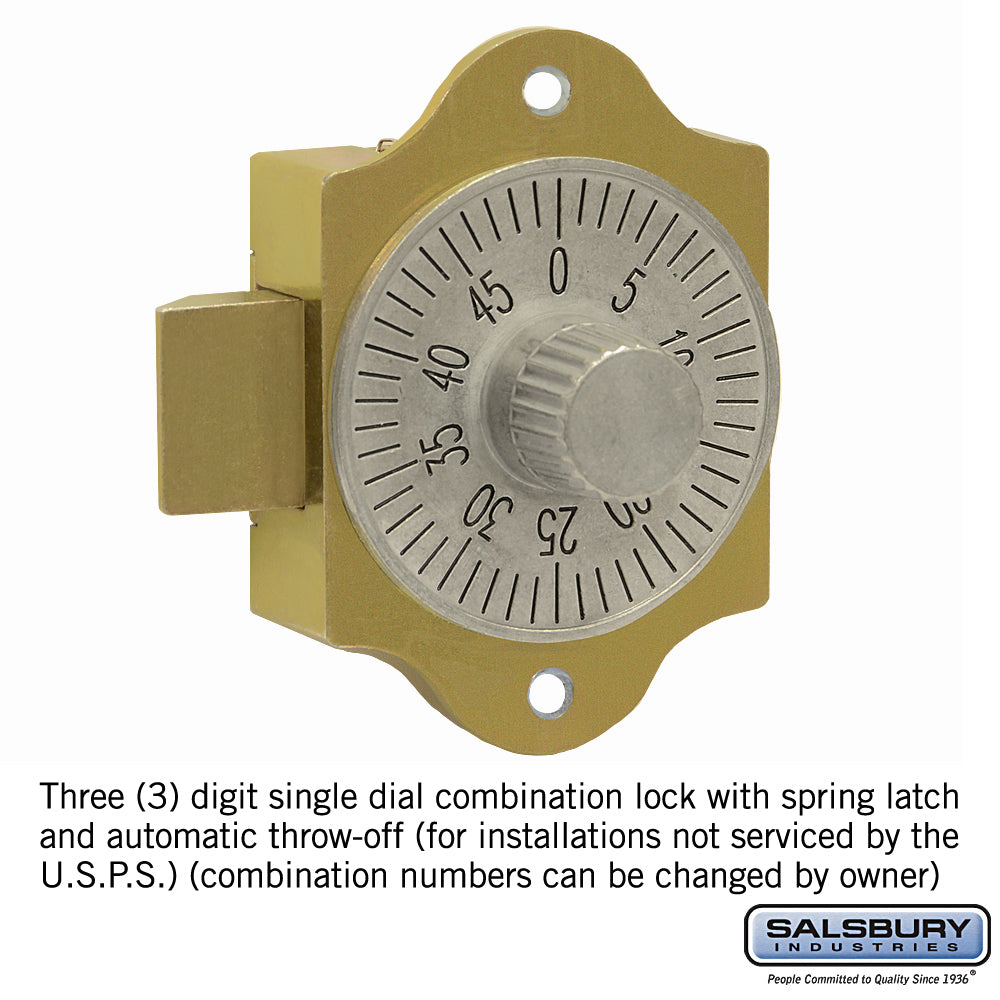 Combination Lock for 4B+ Horizontal Mailbox Door – Super Arbor