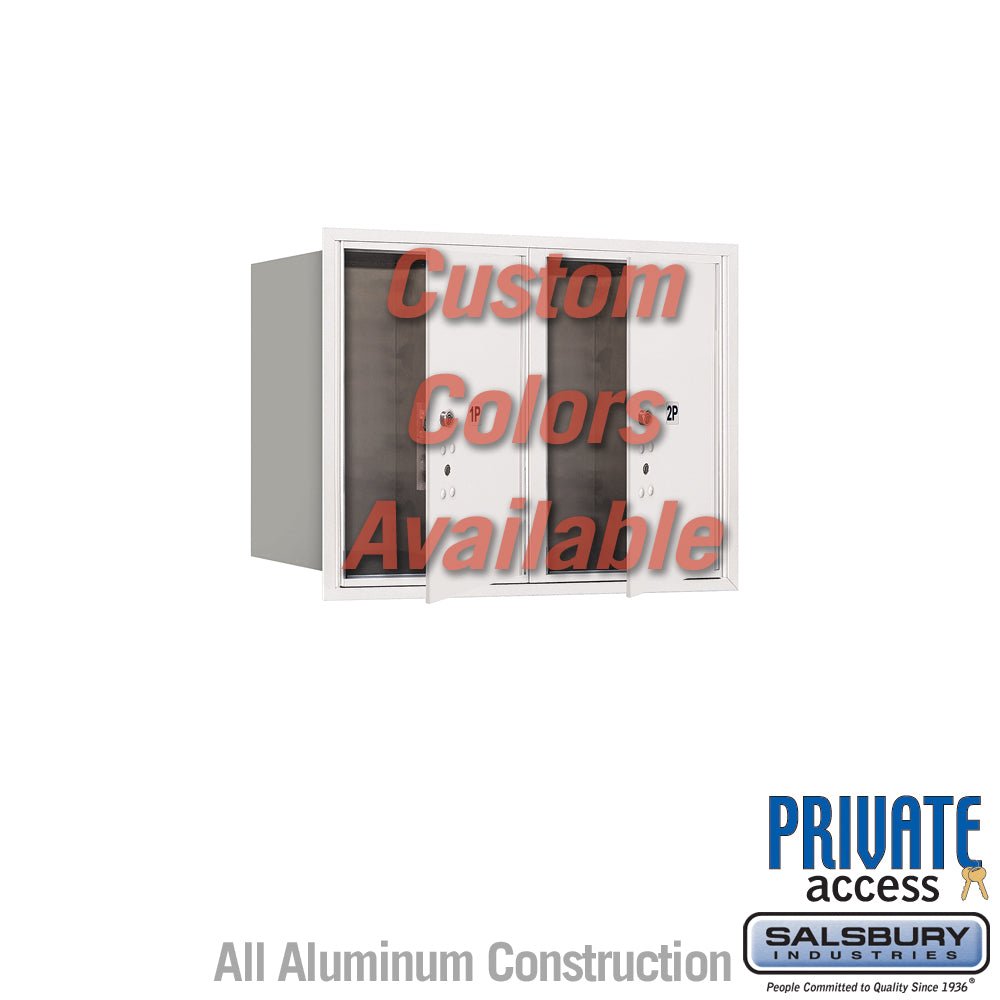 Recessed Mounted 4C Parcel Locker - Double Column - Private Access ...