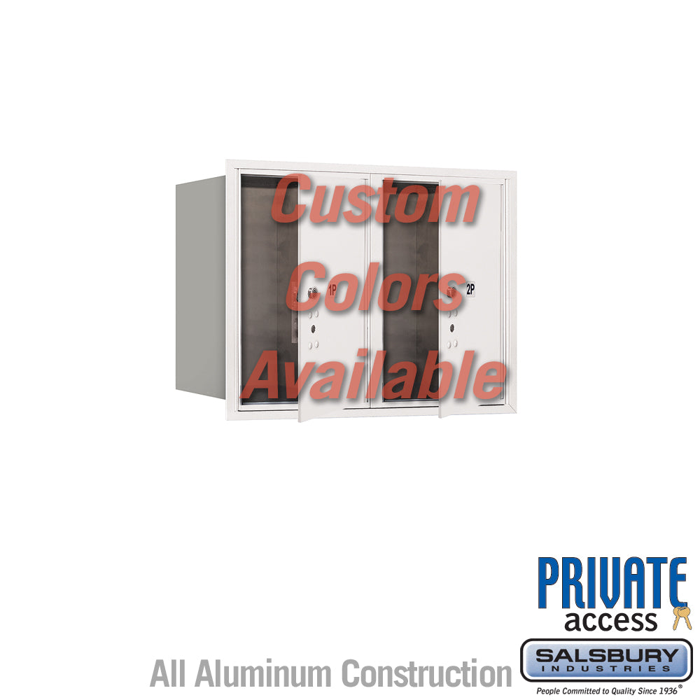 Recessed Mounted 4C Parcel Locker - Double Column - Private Access ...