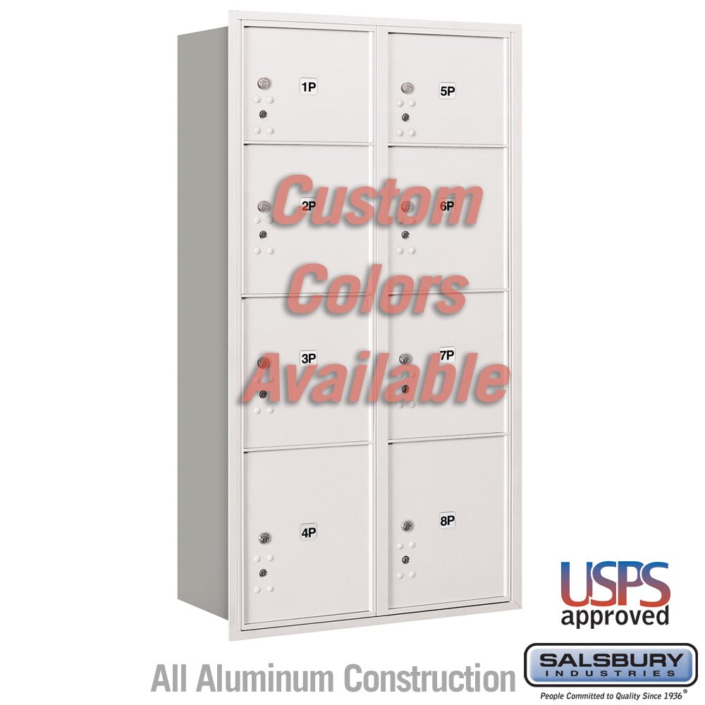 Recessed Mounted 4C Parcel Locker - Double Column - Rear Loading - USP ...